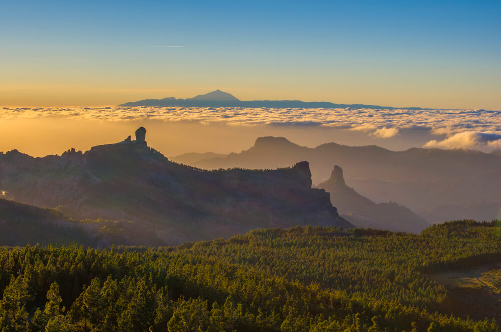 Wunderbar Hochster Berg Gran Canaria Ebenbildnull